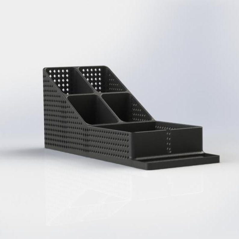 3D Printed Desk Tidy STL File Office Organizer, Home Workspace Decor ...