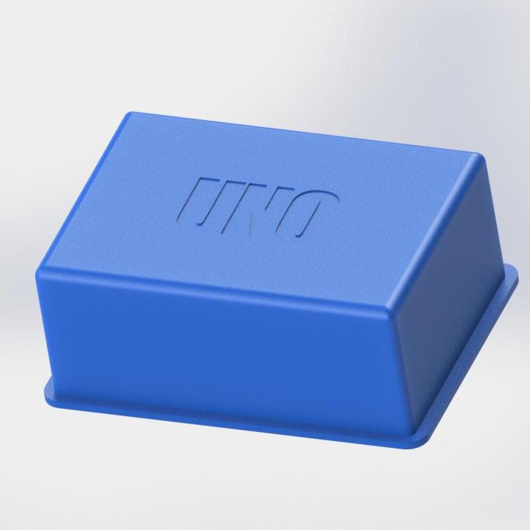 3D Printed Uno Card Game Storage Box STL File, Custom Uno Deck ...