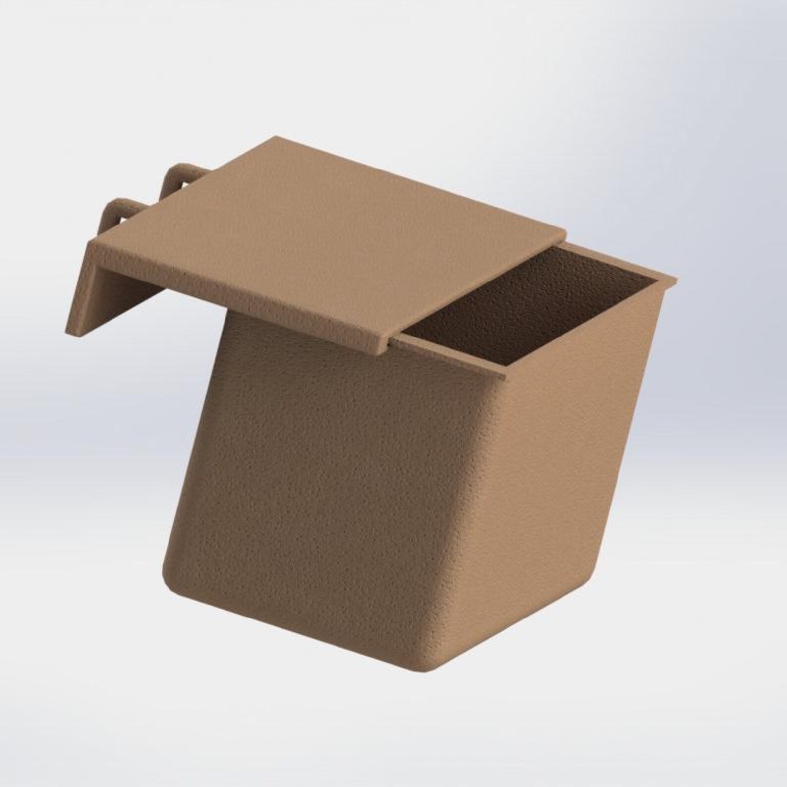 3D Printable Sliding Storage Bin 100x60 SKADIS STL Files for Home ...