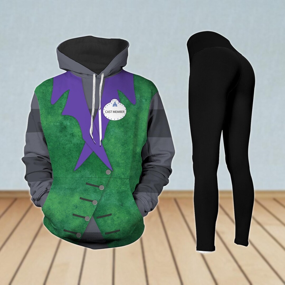 Oogie Boogie Costume Hoodie, Women Leggings, Nightmare Before Christmas ...