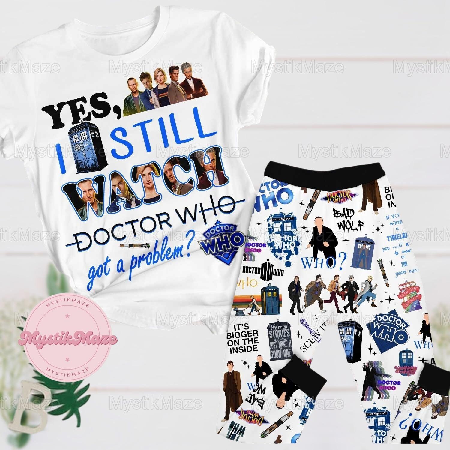Doctor Who Pajamas Set, Doctor Womens Pajamas sold by Hiroshi Yoshii ...