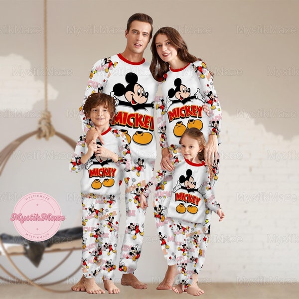 Mens Mickey Mouse Pajamas - Etsy