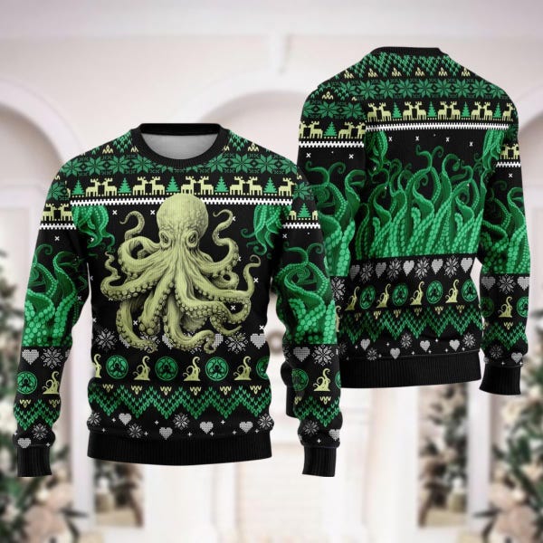 Octopus Sweater - Etsy