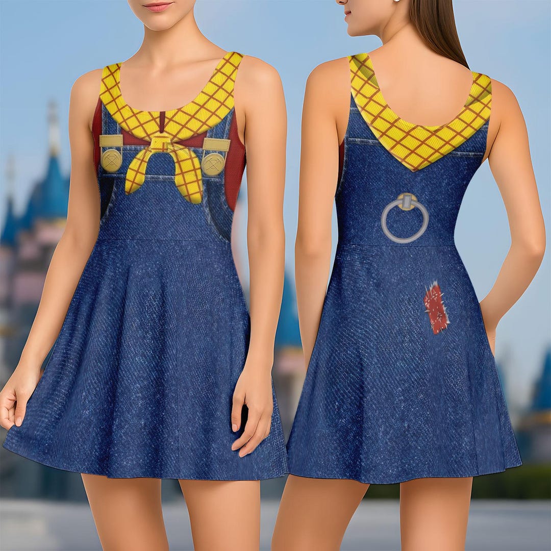 Stinky Pete Skater Dress, Stinky Pete Costume Cosplay Dress, Disney ...
