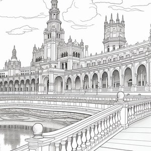 15 World Landmarks Coloring Pages Adult Coloring Pages Art Therapy ...