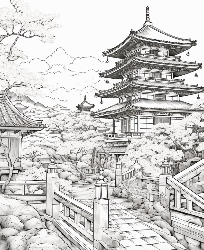 15 Coloring Pages of World Monuments Coloring Pages for Adults Art ...