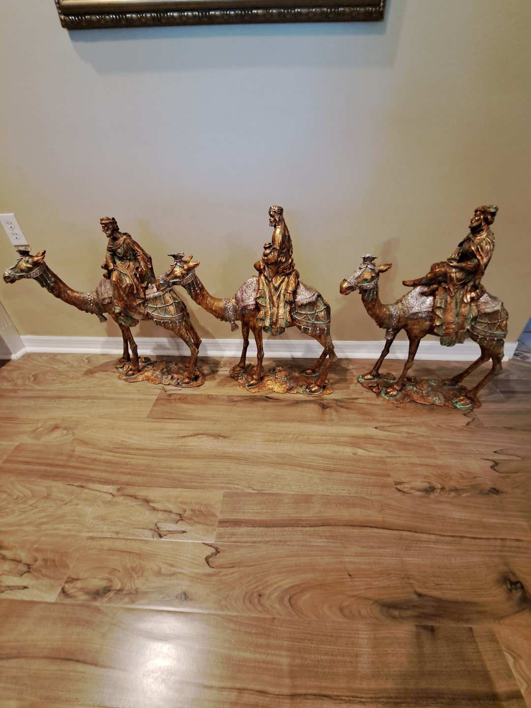 Magnificent Nativity THREE WISE MEN Statues 24height - Etsy