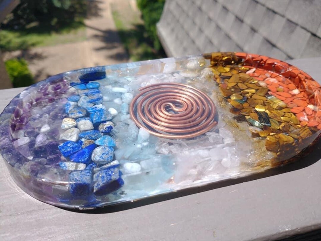 7 Chakra Crystal Rolling Tray Custom Rolling Tray 420 Gift - Etsy