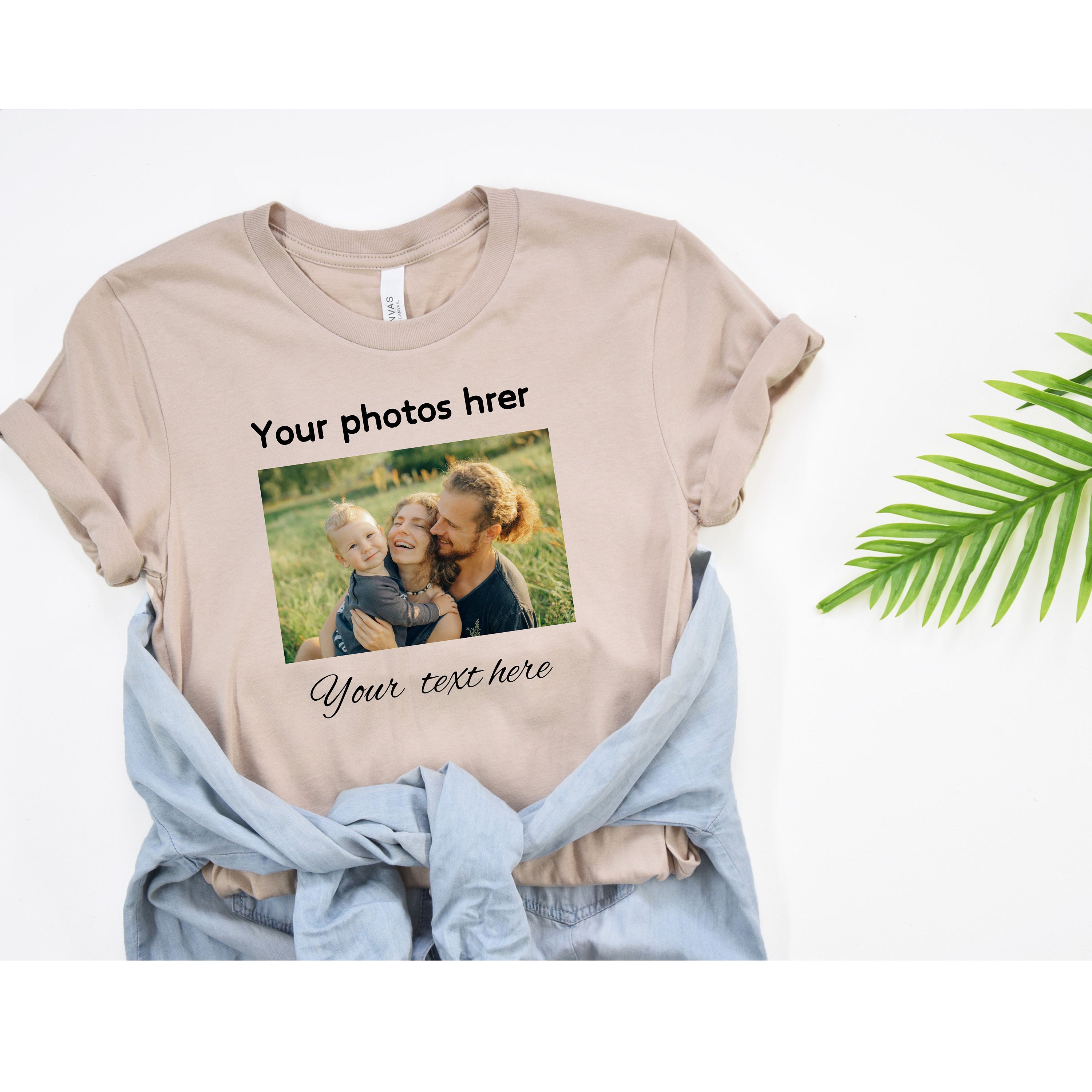 Custom Photo Shirt, Make Your Own Shirt, Custom Image Shirt, Family ...