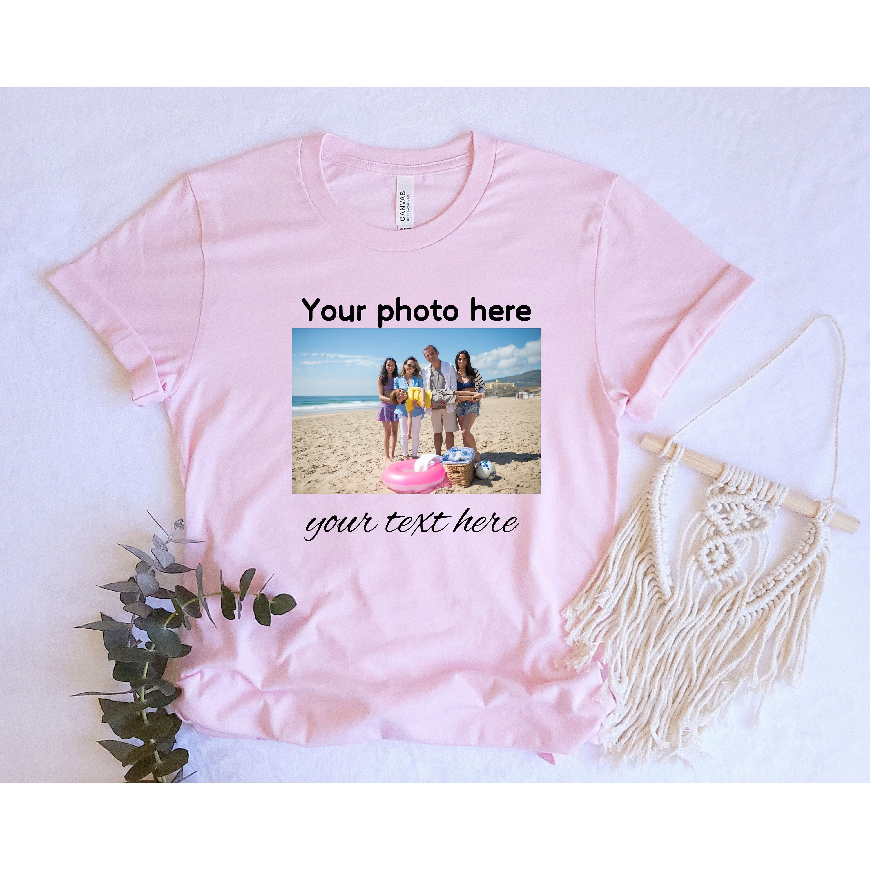 Custom Photo Shirt, Make Your Own Shirt, Custom Image Shirt, Family ...