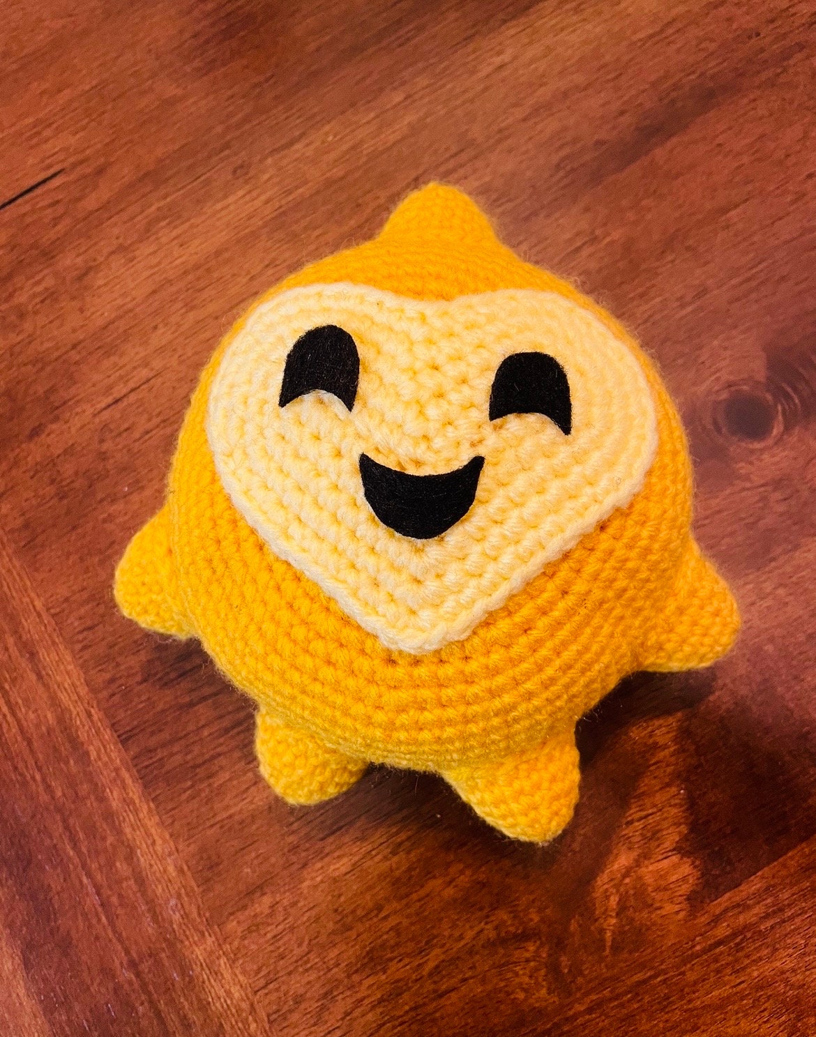 Crocheted Wishing Star Plushie - Etsy