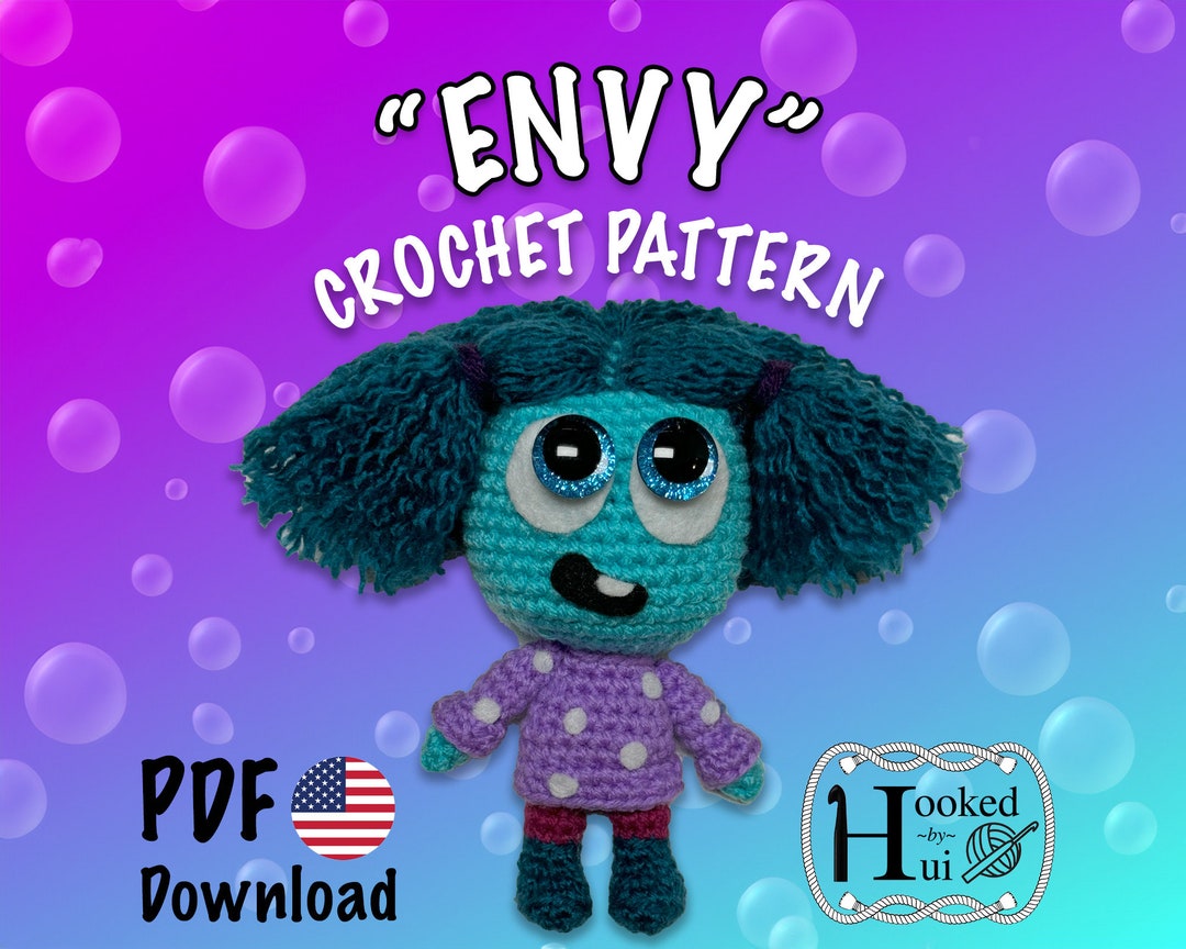 Emotional ENVY Amigurumi Crochet Pattern - Etsy