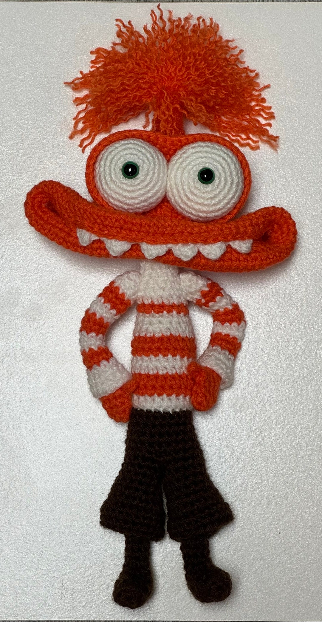 Crocheted Anxiety Inspired Doll-finished Product - Etsy