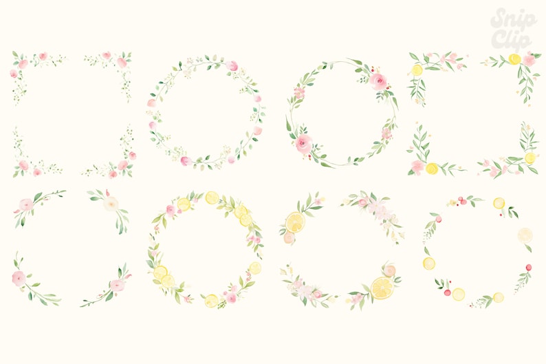 Cute Tea Party Clipart Watercolor Tea Set, Teacup & Teapot Clip Art ...