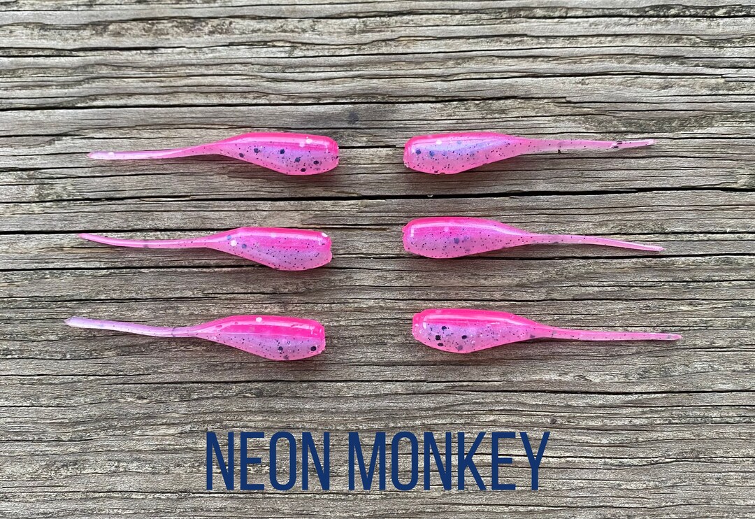 Jp's Monkey Milk Stinger Series: Soft Plastic Crappie Fishing Baits - Etsy