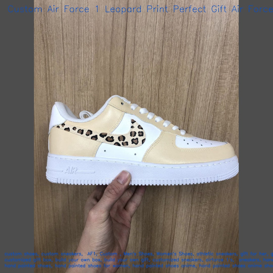 Custom Air Force 1 Leopard Print Perfect Gift Air Force 1 Custombuy Now ...