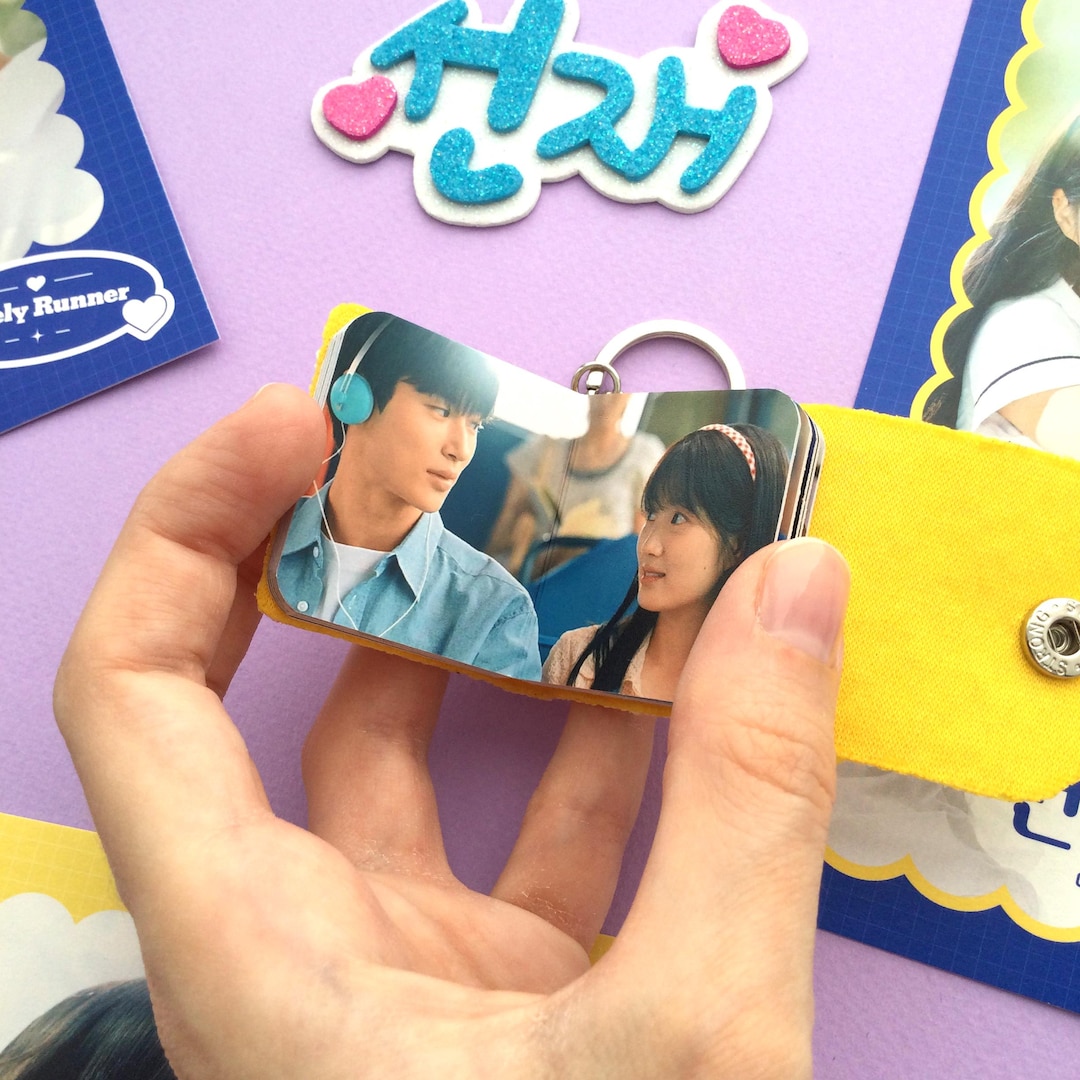 Lovely Runner Mini Photobook Keychain | K-drama Mini Photo Album ...