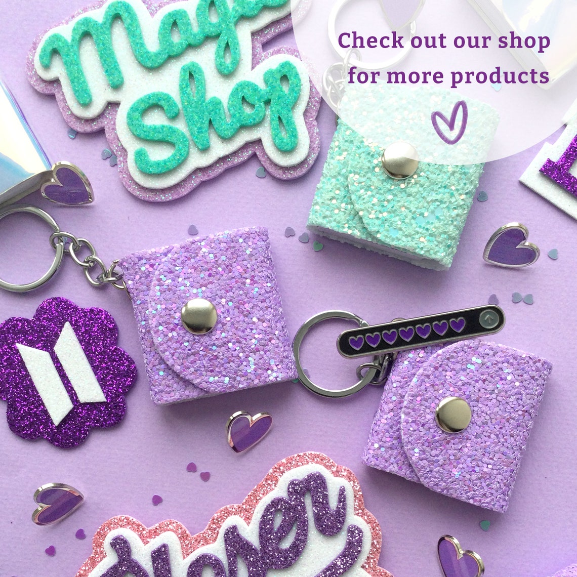 BTS Mini Photobook Keychain Bangtan Mini Photo Album Keyring - Etsy