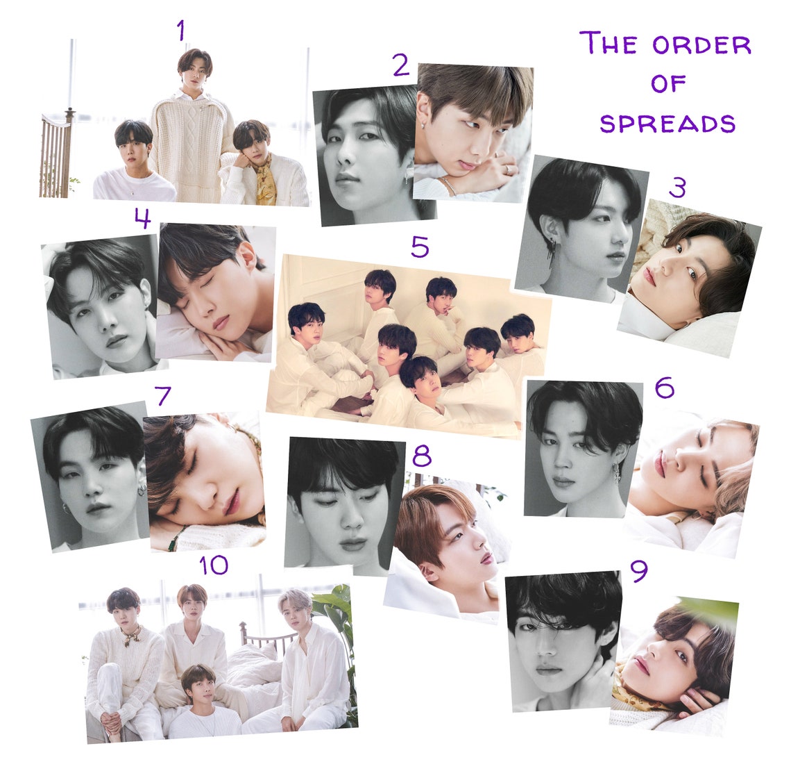 BTS Mini Photobook Keychain Bangtan Mini Photo Album Keyring - Etsy