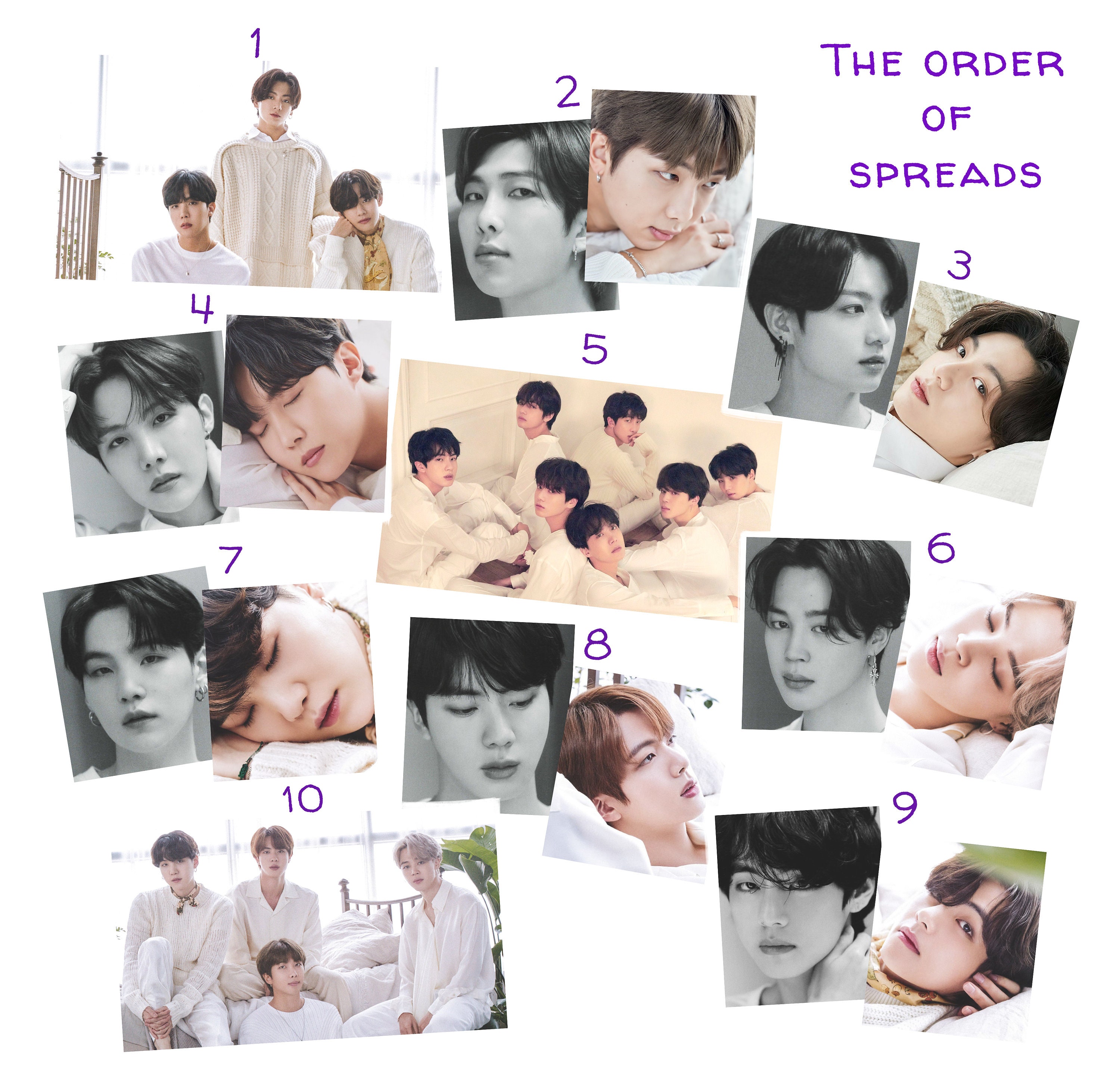 BTS Mini Photobook Keychain | Bangtan Mini Photo Album Keyring - Etsy