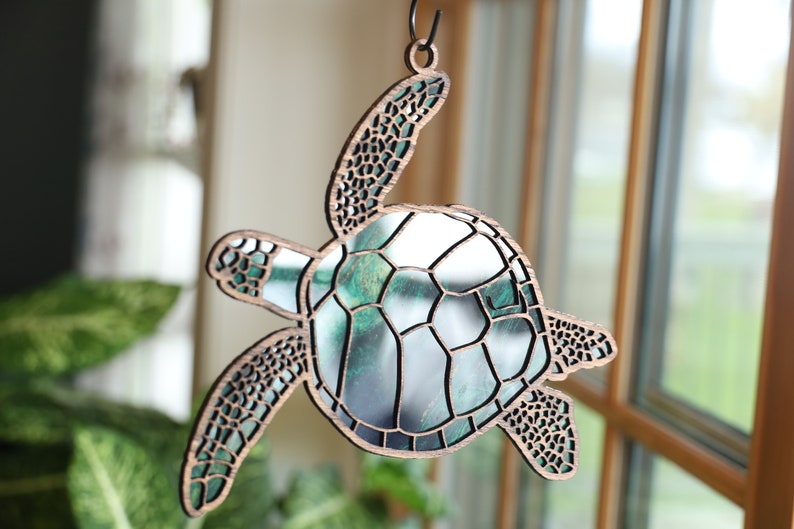 Sea Turtle Suncatcher - Etsy