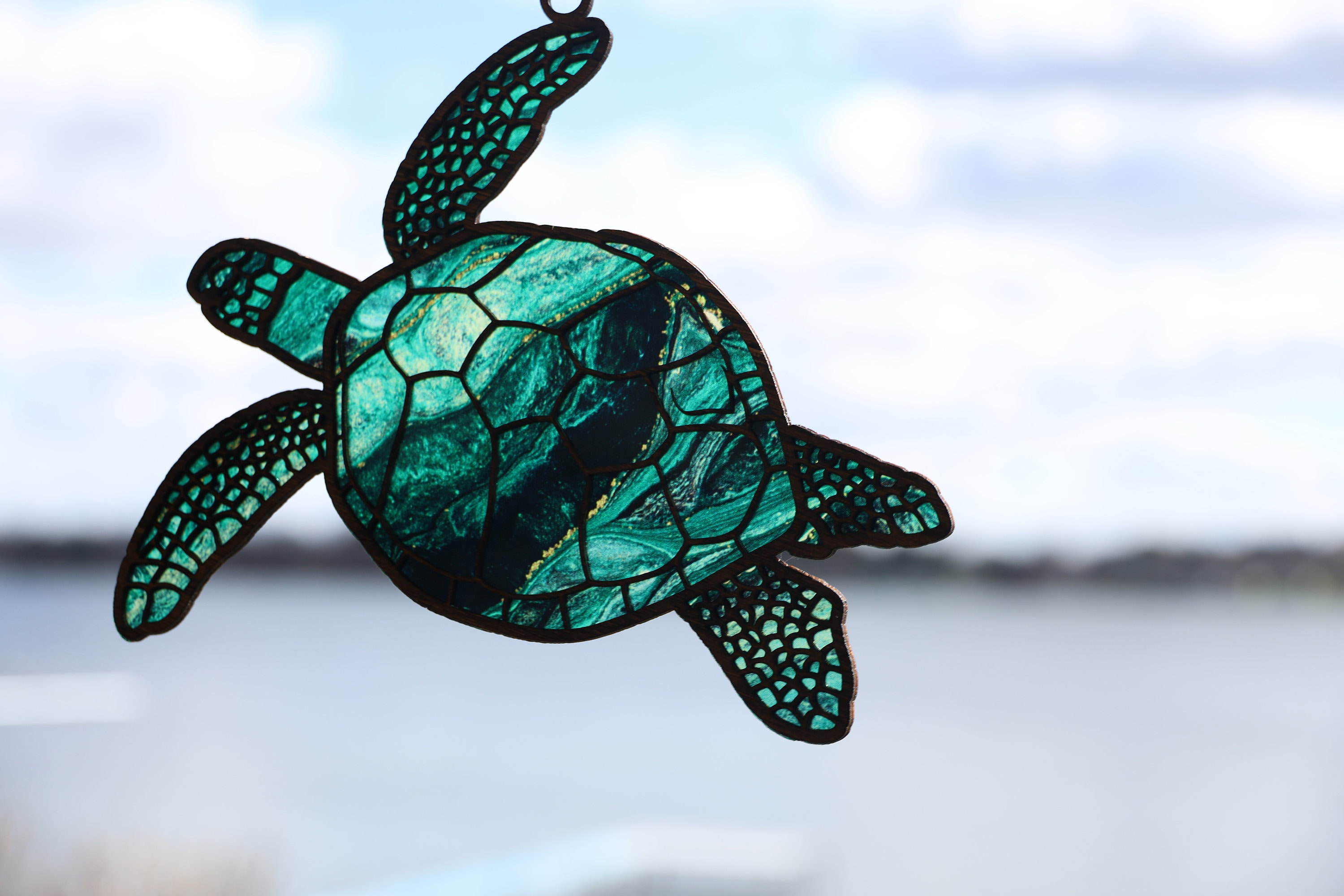 Sea Turtle Suncatcher - Etsy