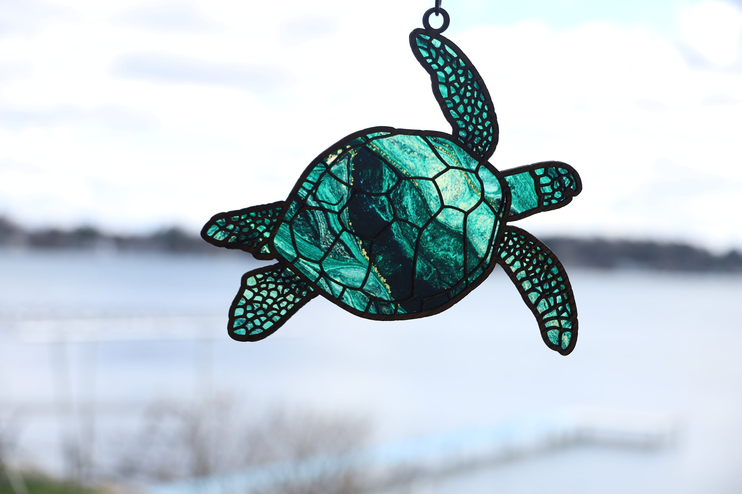 Sea Turtle Suncatcher - Etsy