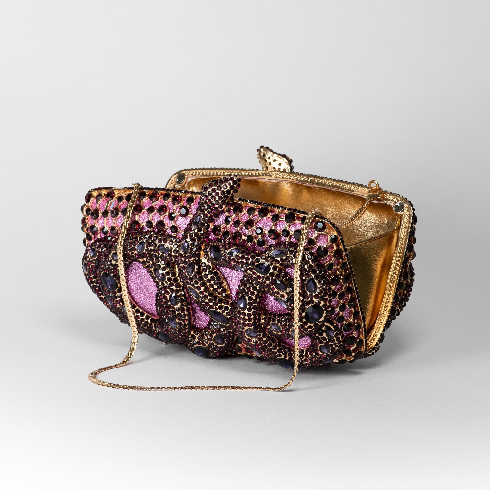 Snake Crystal Clutch - Etsy