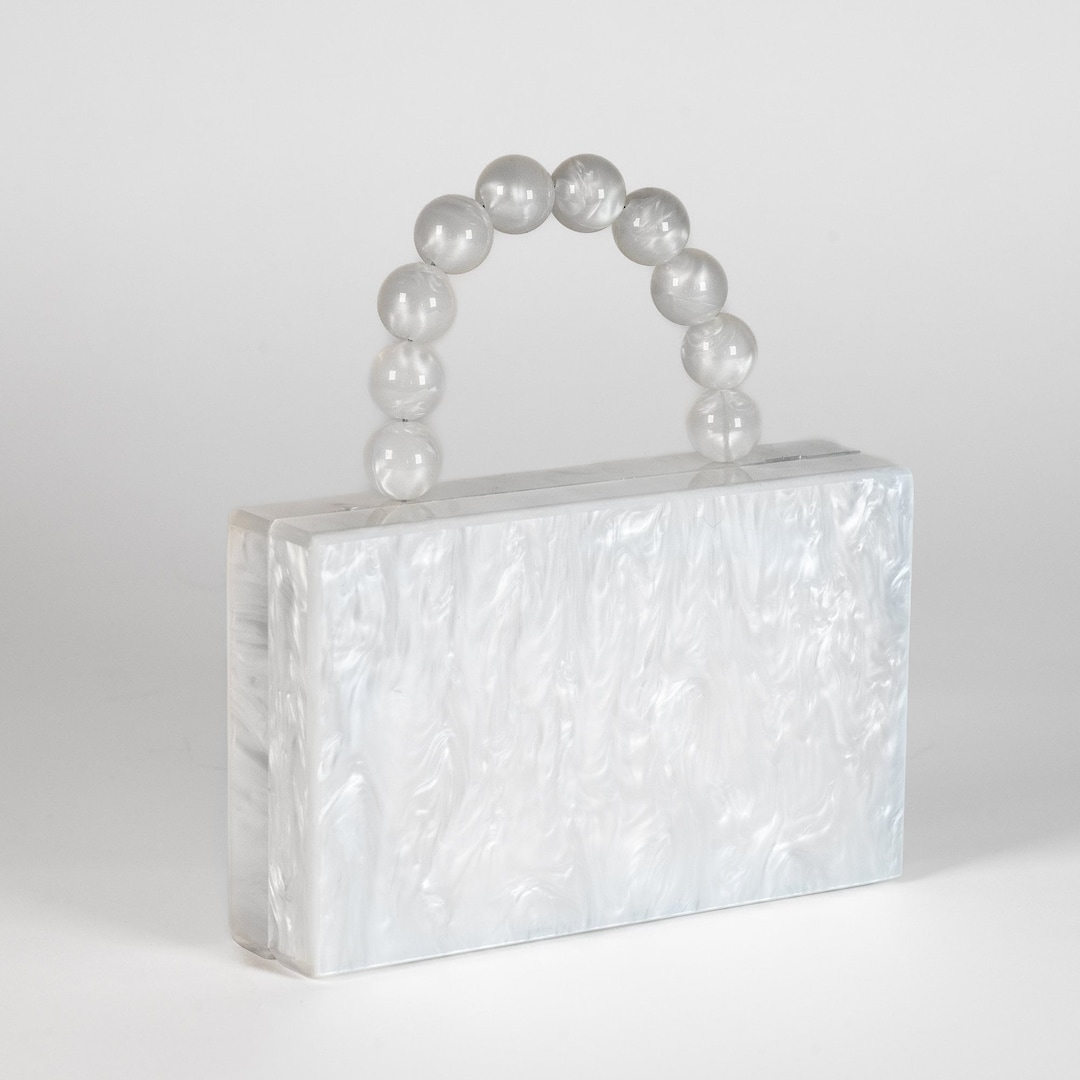 Acrylic Top Handle Bag - Etsy