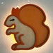 Squirrel Night Light for Kids With Transforming Custom Panels + Nursery ...