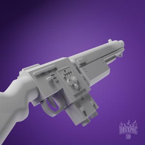 Krieg Rifle Cosplay Accessory [3d Printing Files] - Etsy