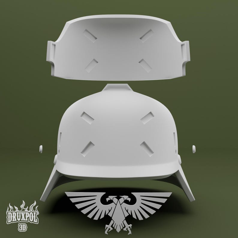 Death Korps of Krieg Grenadier Helmet | Warhammer 40k - Etsy Australia