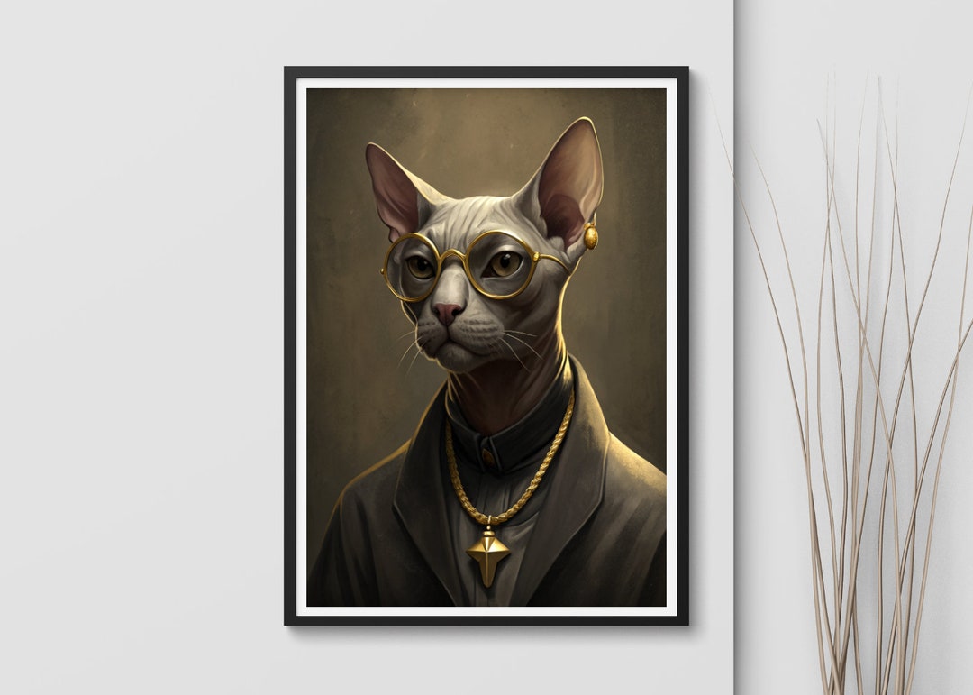 Urban Purrfection: Boss Rapper Cat Poster Mega Bundle 12 Prints of High ...
