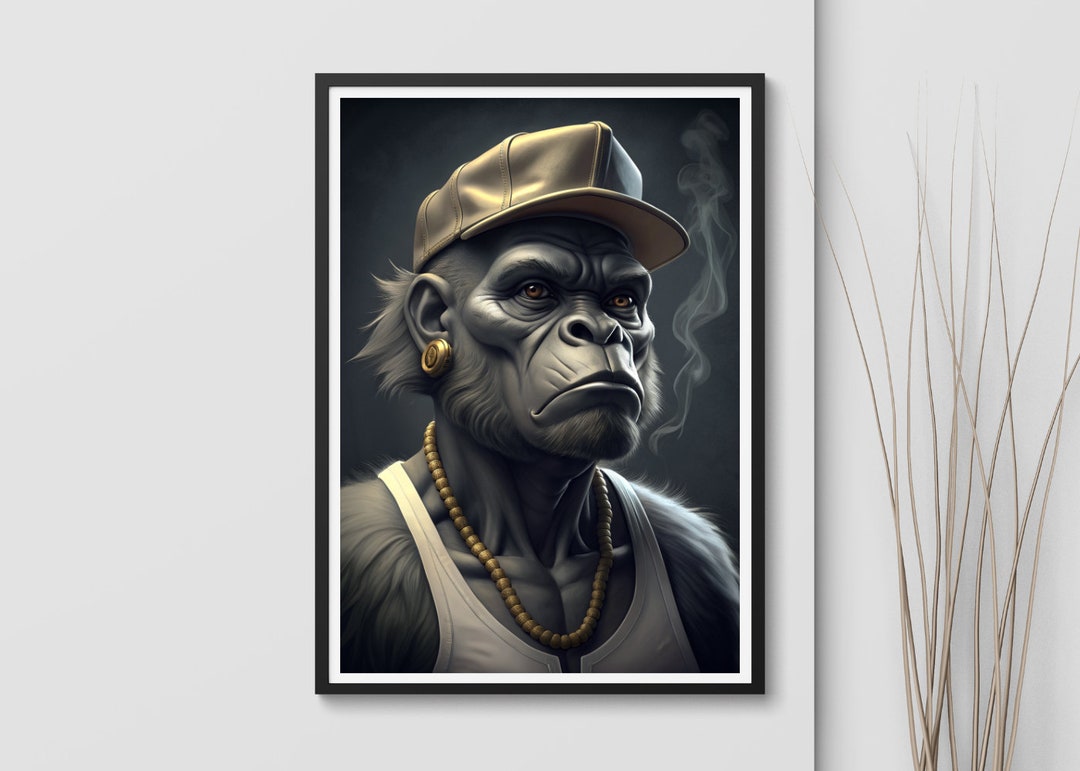 King Kong Beats: Boss Rapper Gorilla Poster Mega Bundle 12 Prints of ...