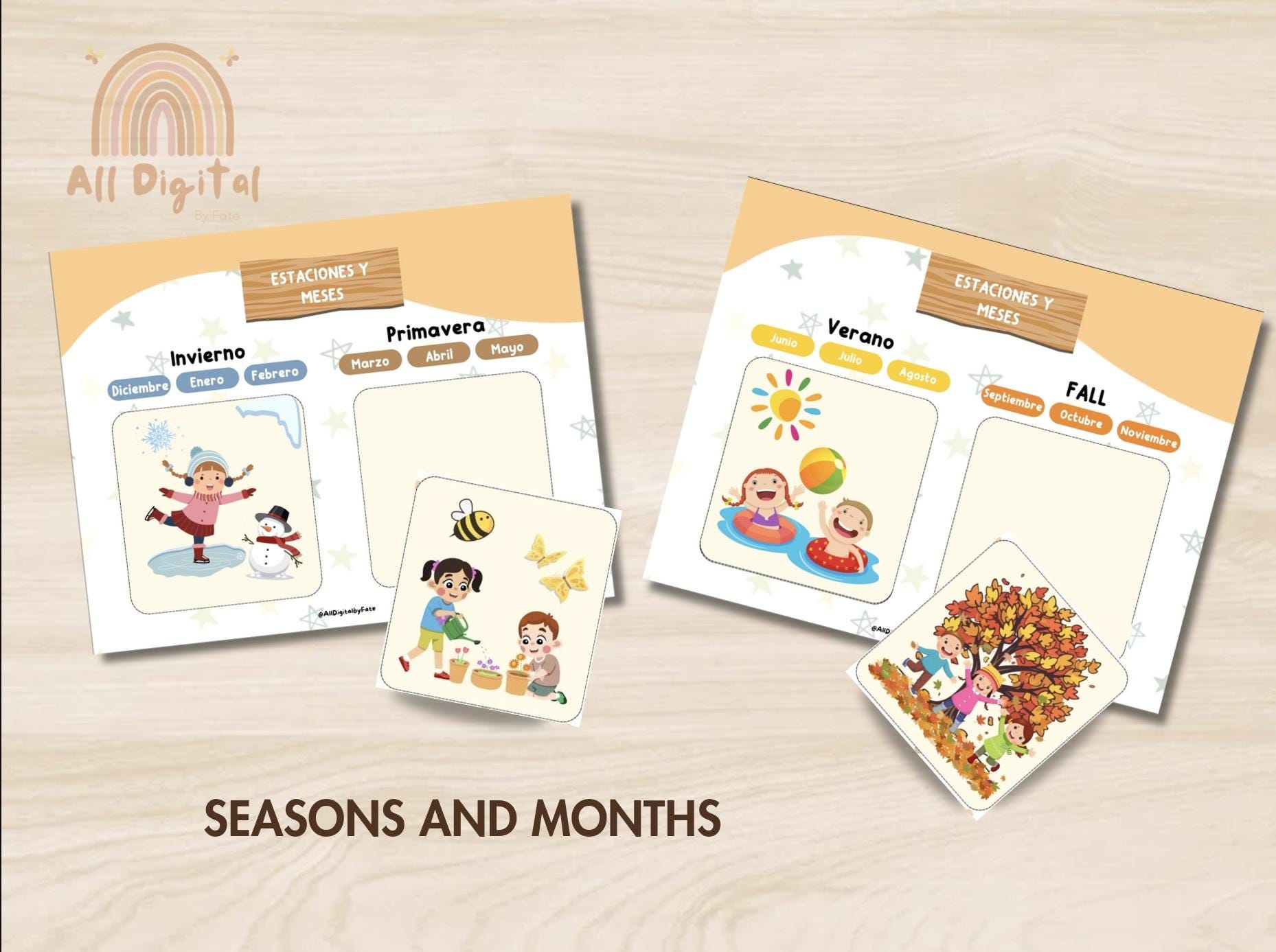 Spanish Busy Book Printable, Spanish Quiet Book, Montessori Homeschool ...