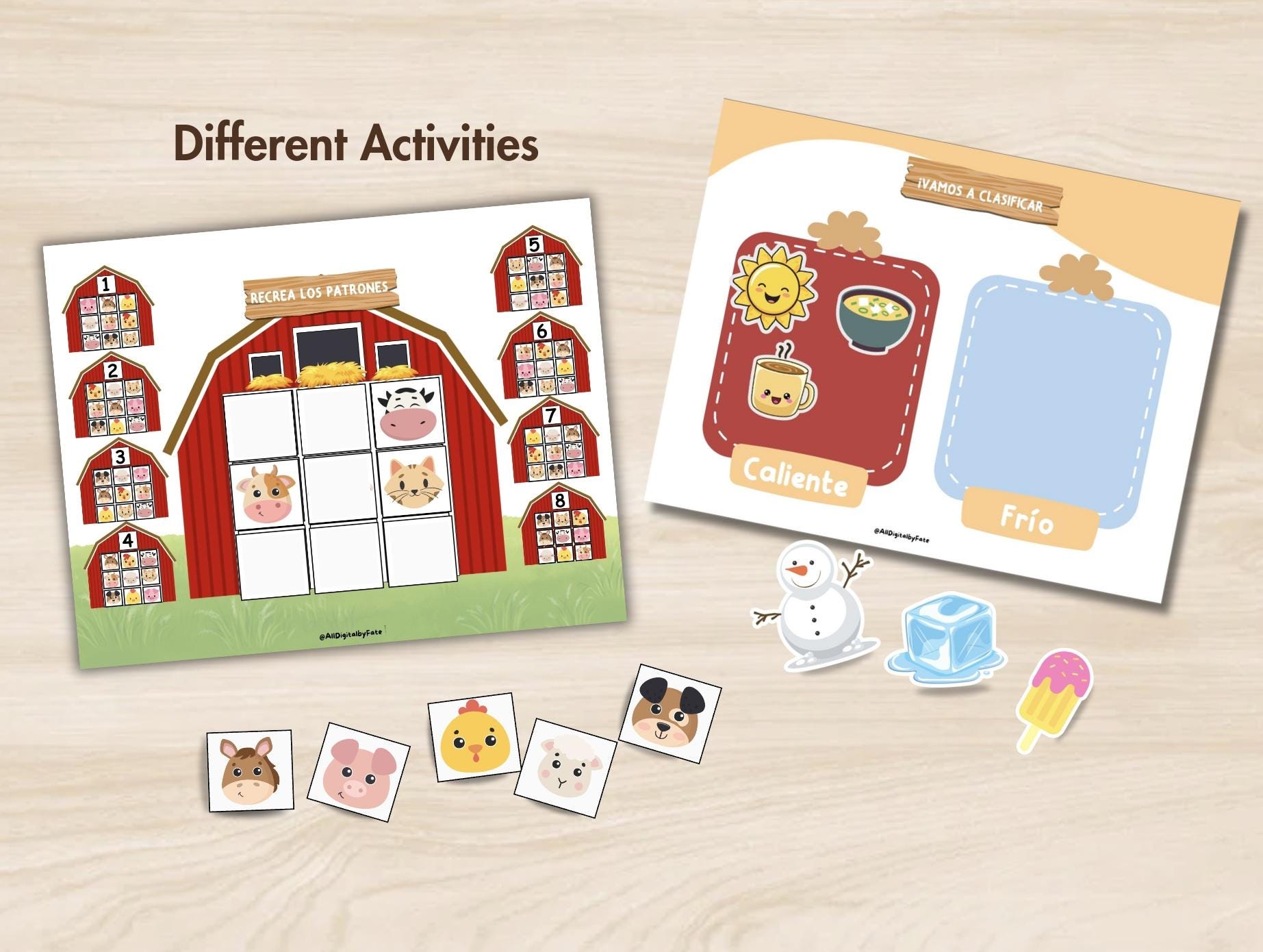 Spanish Busy Book Printable, Spanish Quiet Book, Montessori Homeschool ...