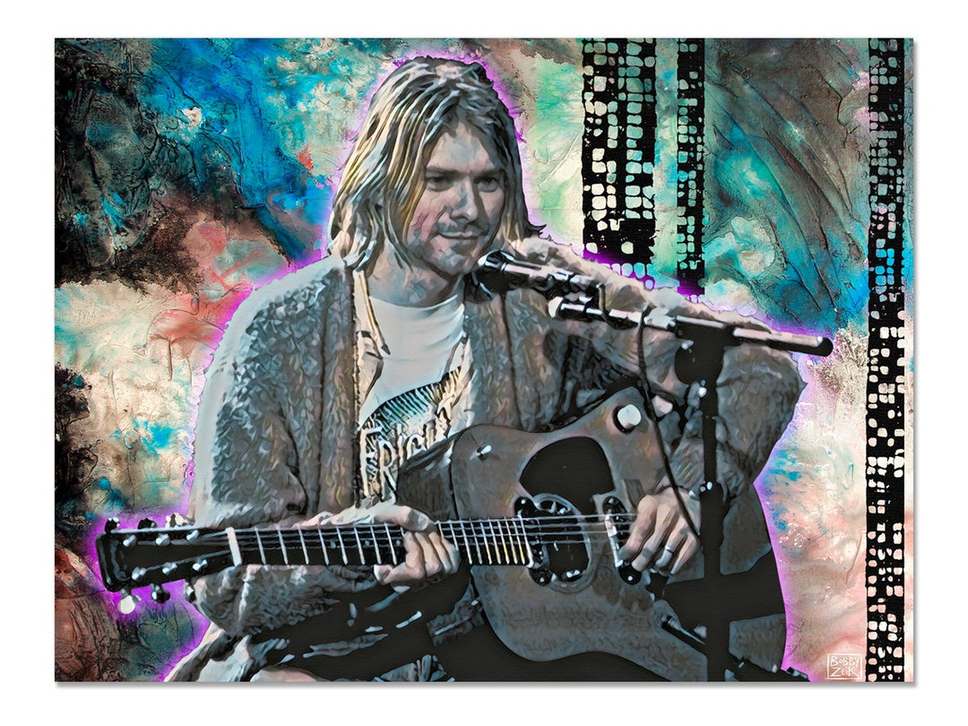 Kurt Cobain 30 X 40 Inch Canvas Print. come as You - Etsy
