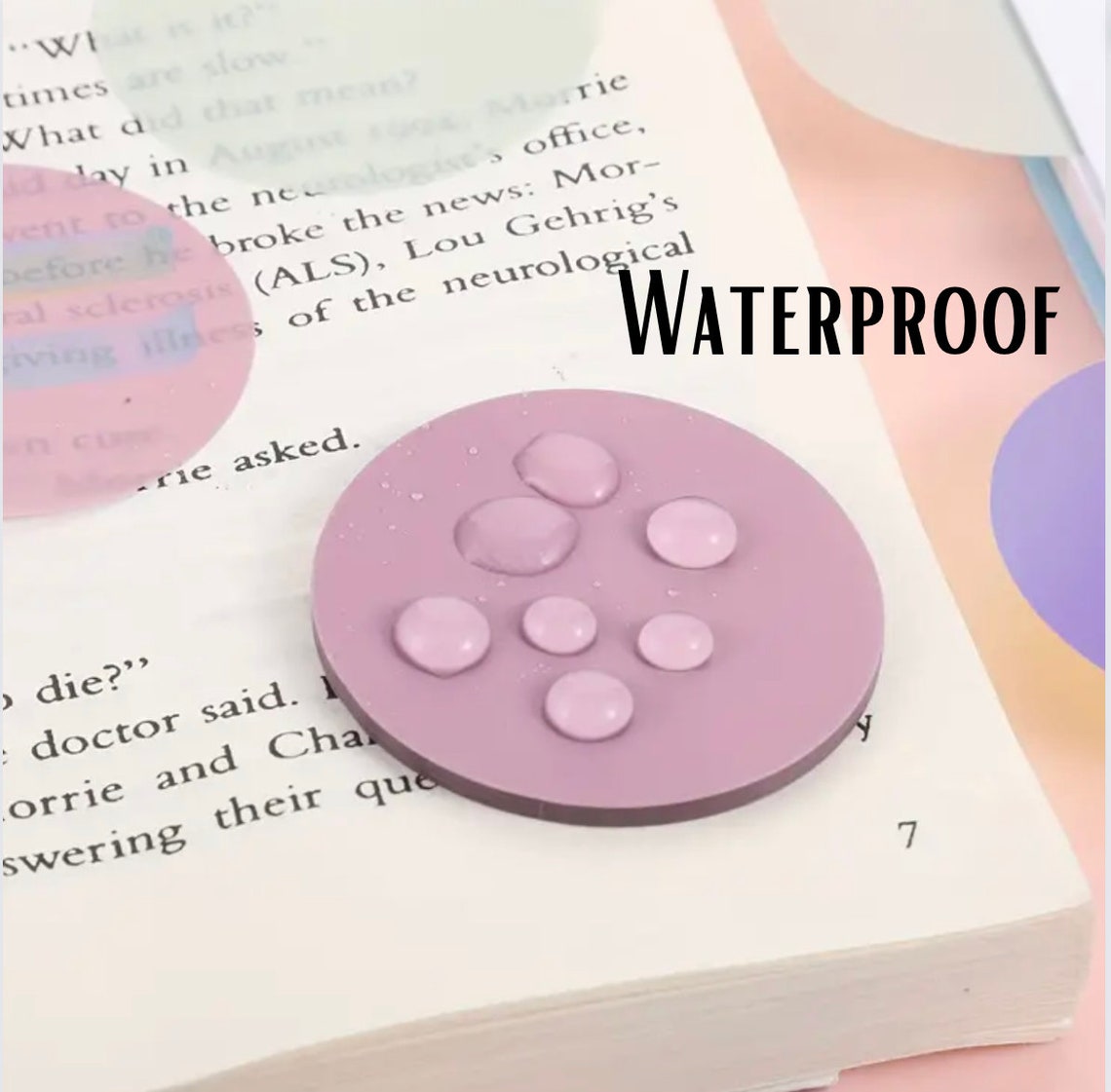 Transparent Sticky Notes, Clear Sticky Tabs, Translucent Book Marker ...