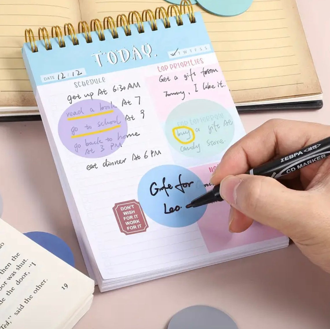 Transparent Sticky Notes, Clear Sticky Tabs, Translucent Book Marker ...