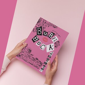 Burn Book Mean Girls Burn Book Burn Book Journal Mean - Etsy