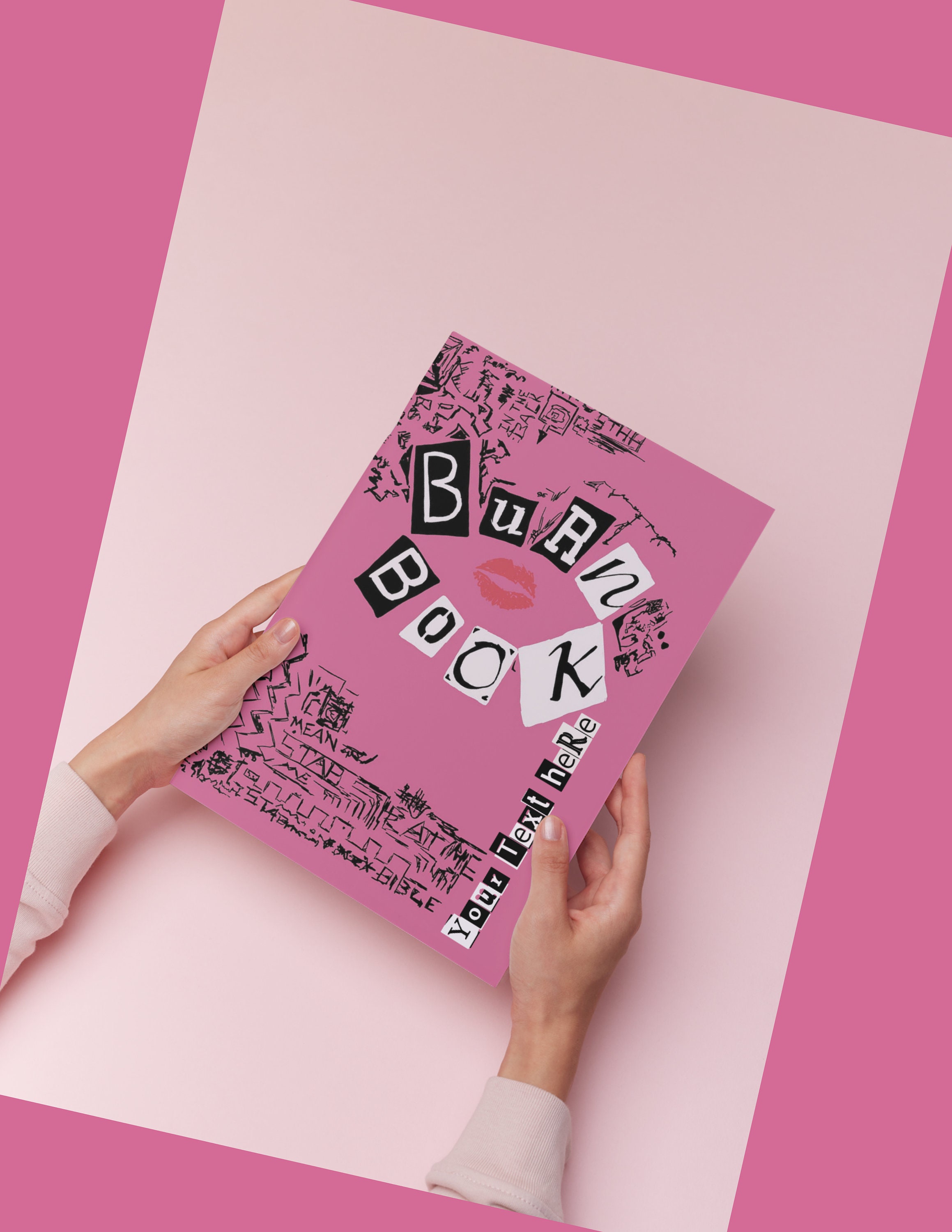 Burn Book Mean Girls Burn Book Burn Book Journal Mean - Etsy