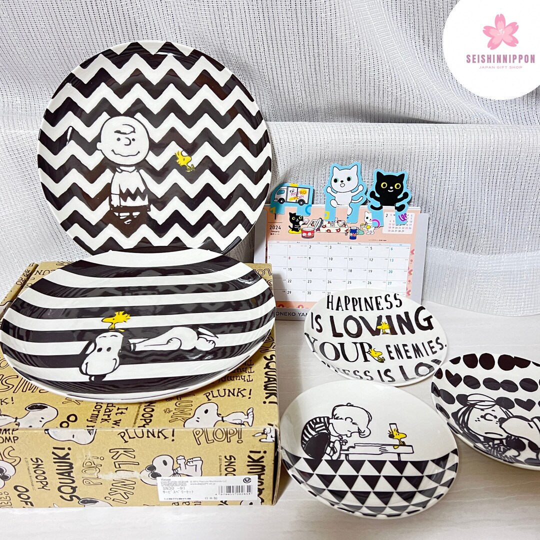 5 Piece of Snoopy Japan Peanuts Charlie Brown Rare Collection,snoopy ...