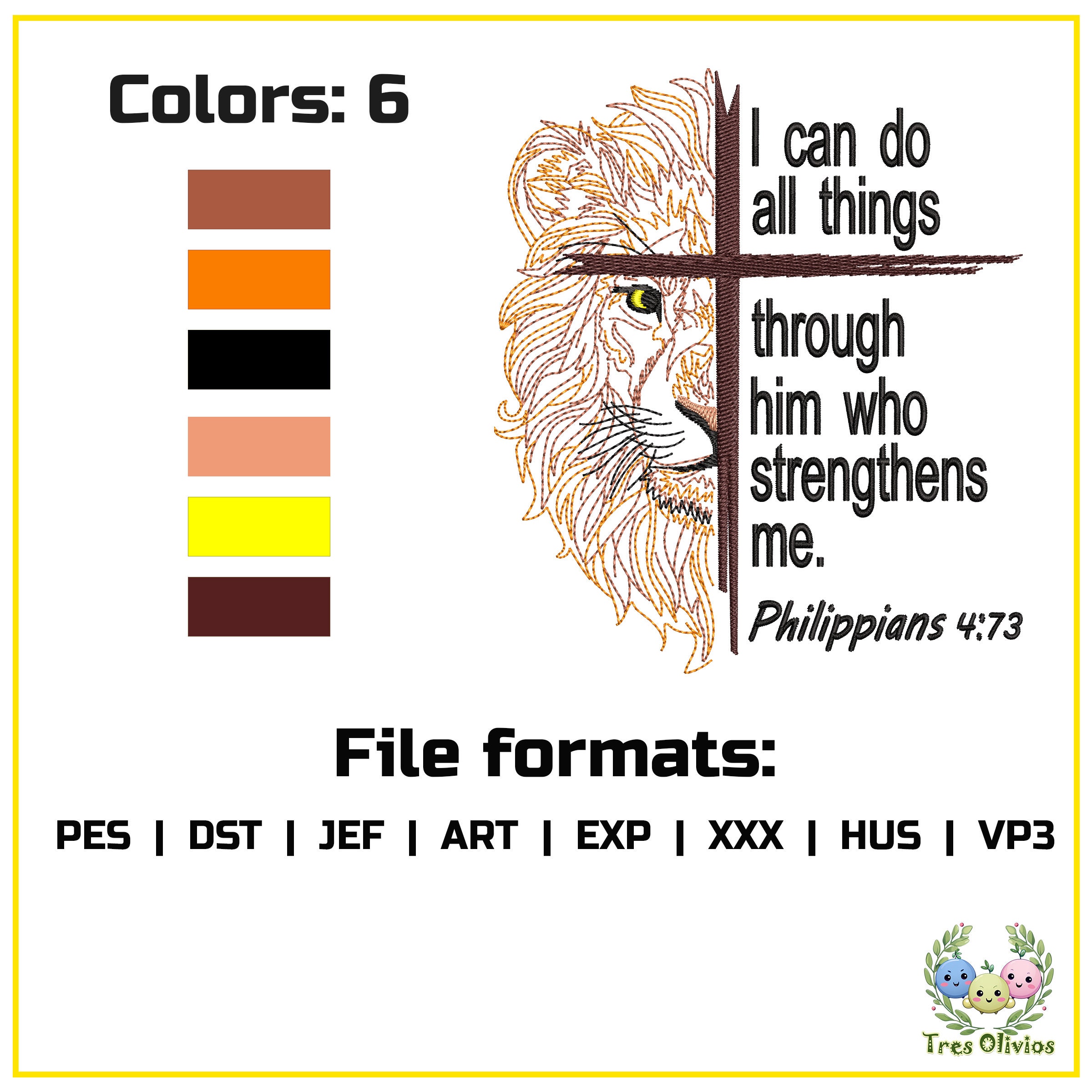 Lion of Judah Machine Embroidery Design, Christian Quote, Bible ...