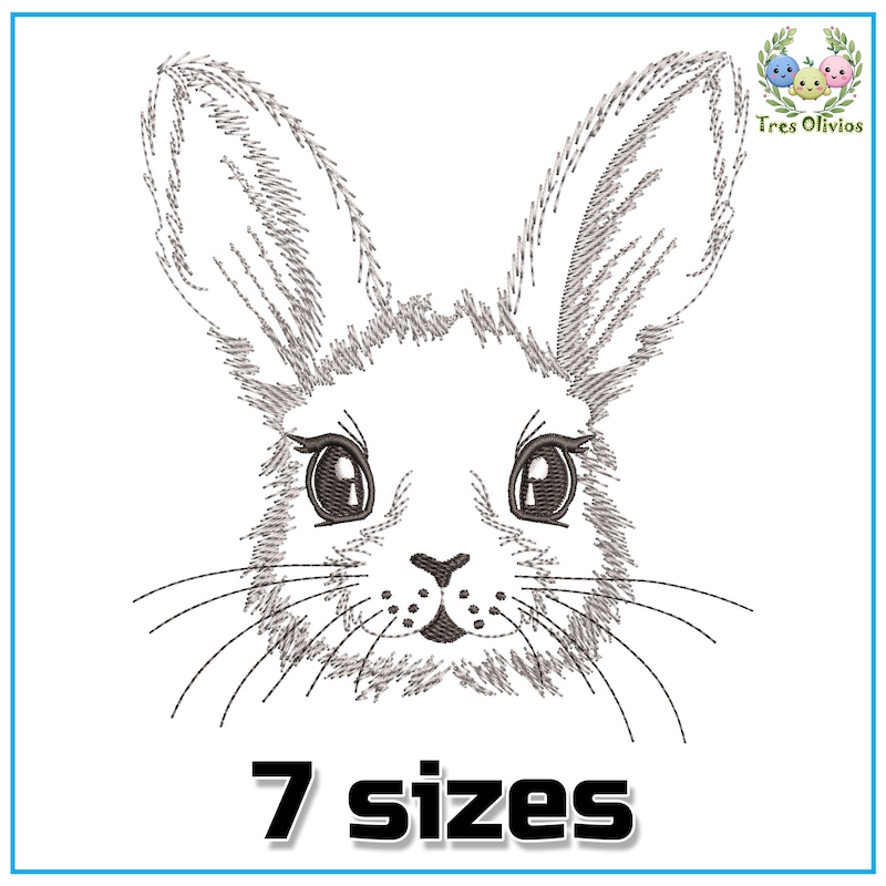 Embroidery Rabbit - Etsy