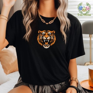 Angry Tiger Machine Embroidery Design, Wild Animal Portrait, Safari ...