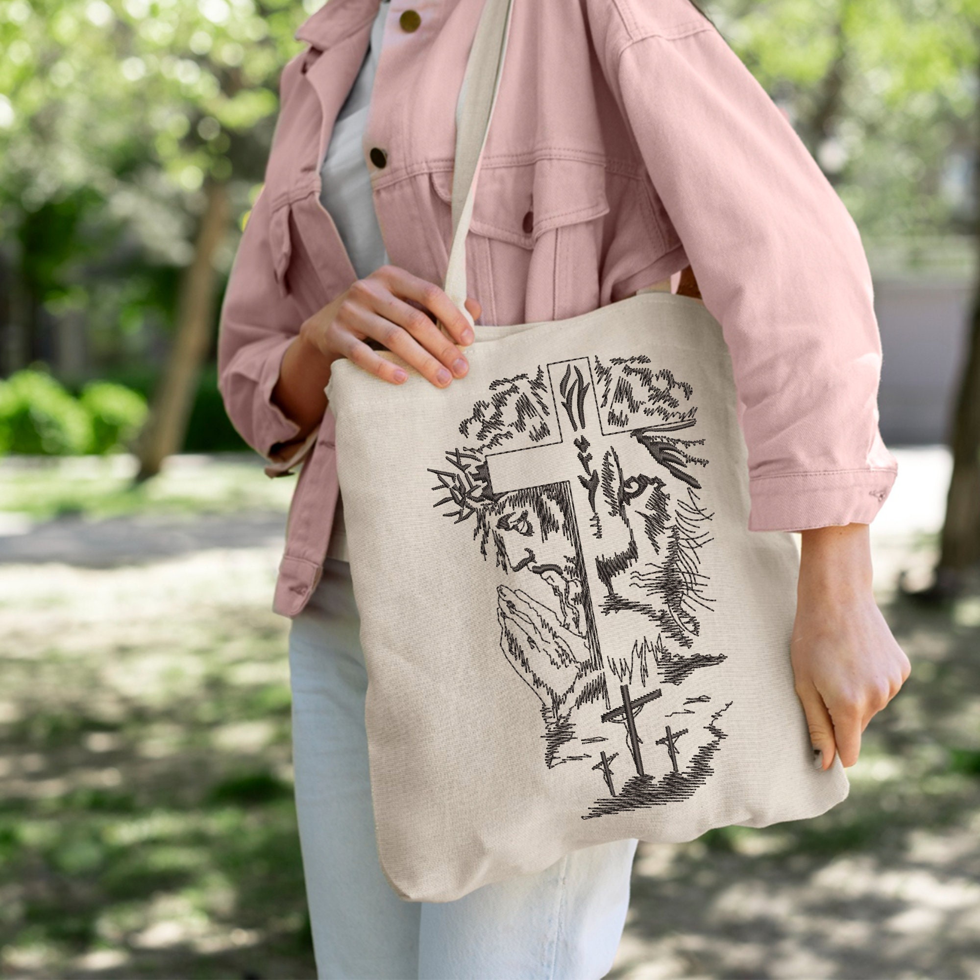 Lion of Judah Art, Machine Embroidery Design, Christian Cross With ...