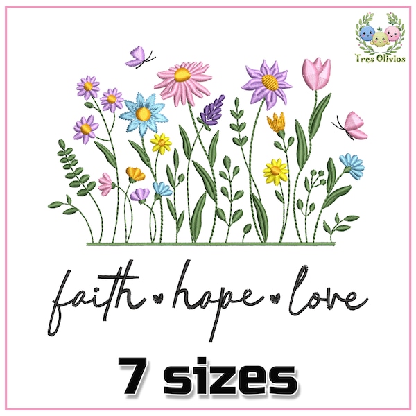 Faith Embroidery - Etsy