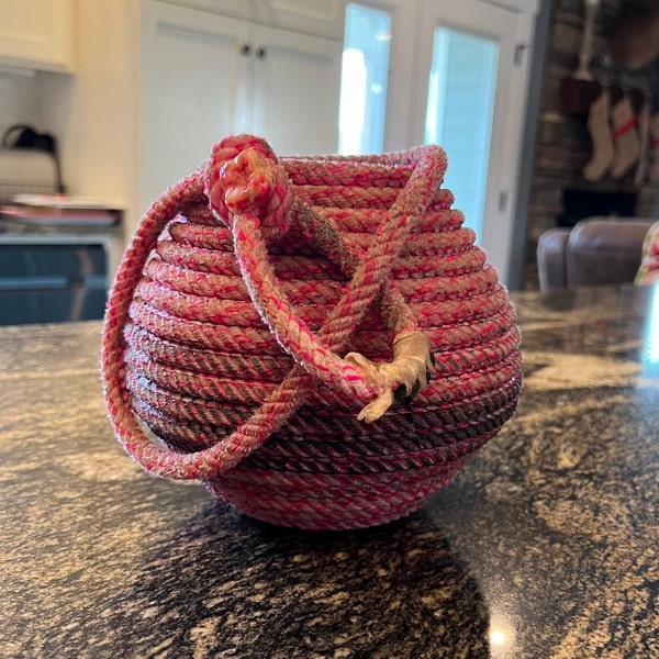 Lariat Rope Basket - Etsy