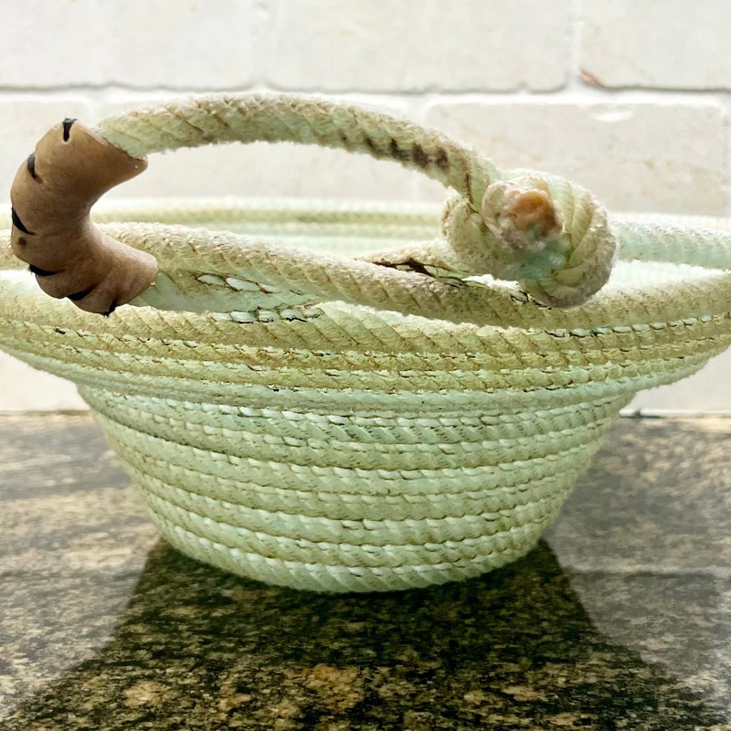 Lariat Rope Basket - Etsy