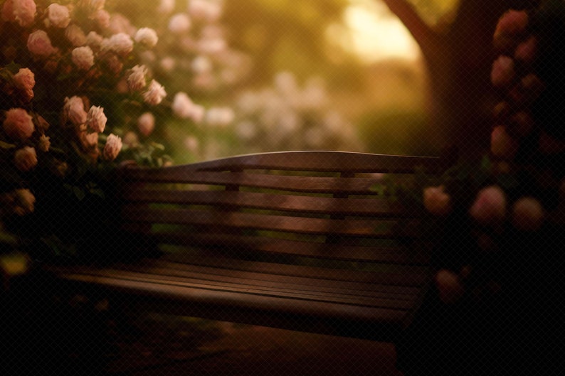 Ethereal Floral Bench Digital Backdrop! Children Backdrop, Fine Art ...
